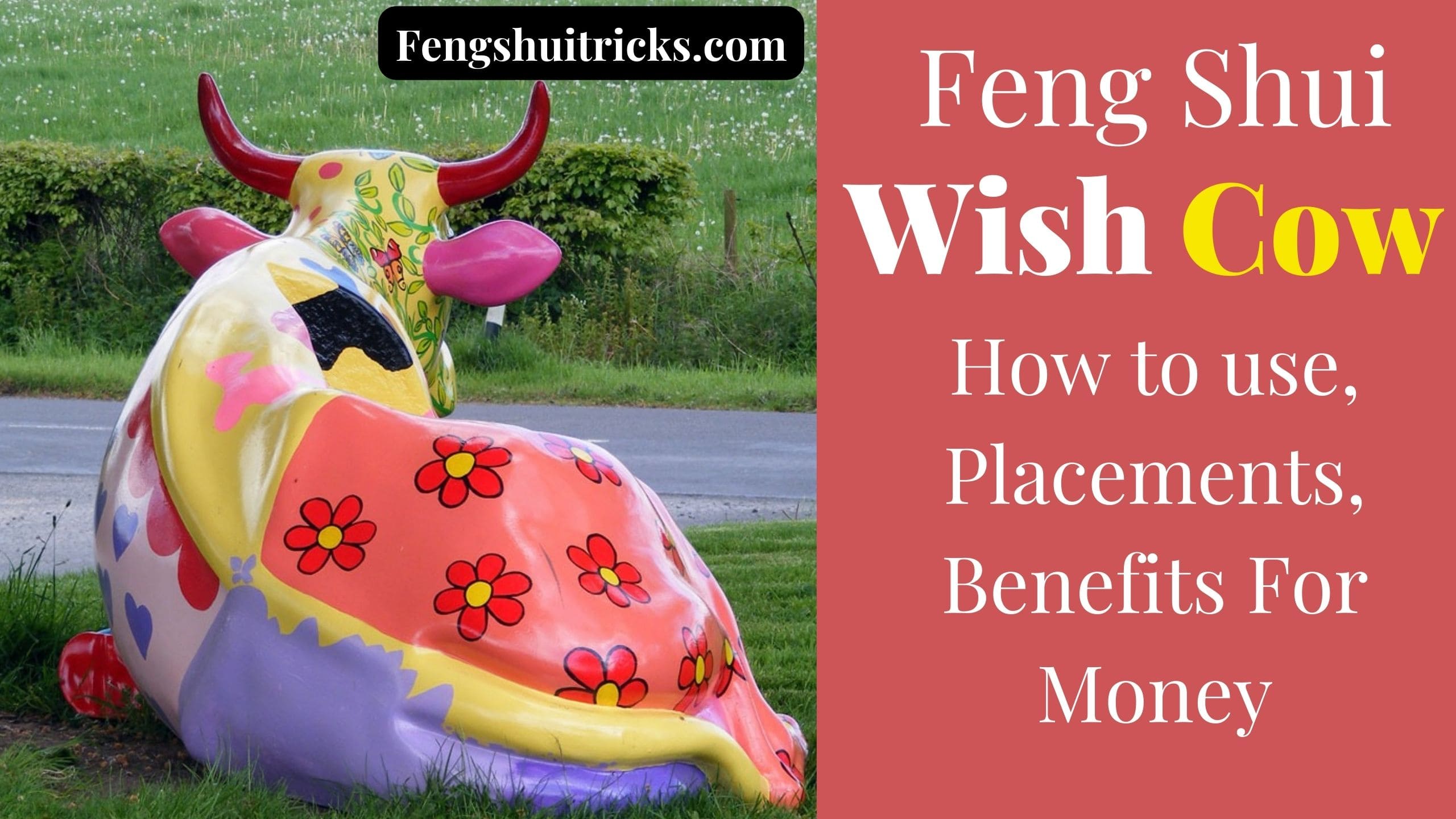Feng Shui Wish Cow: Meaning, Benefits + Placement Tips