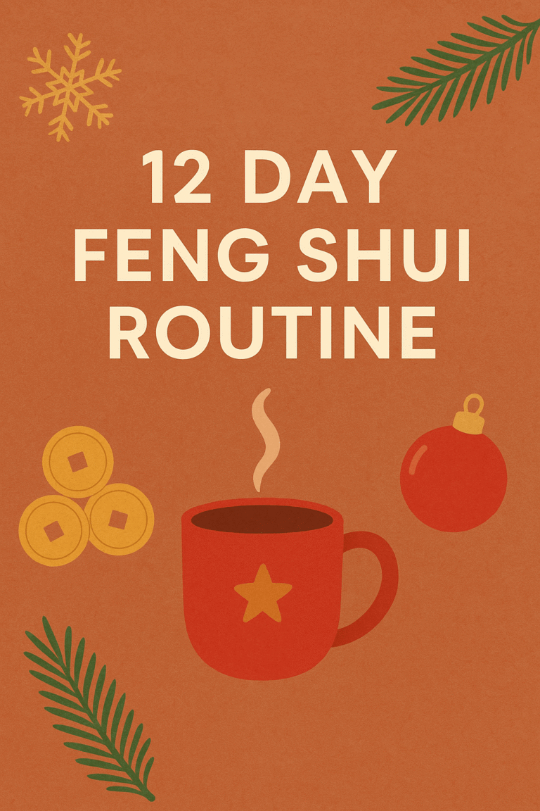 Proven 12 Day Feng Shui Routine For (Holidays + Christmas)